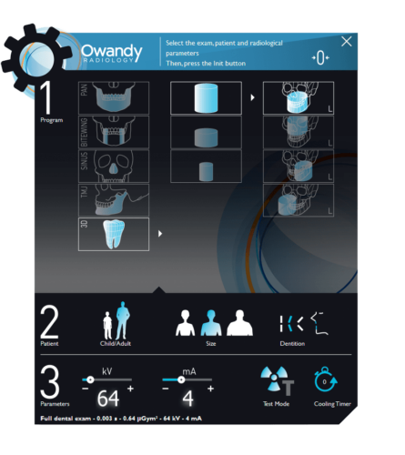 Dental panoramic X-ray - I-Max Ceph Pro
