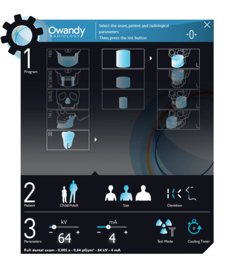 Dental panoramic X-ray - I-Max Ceph Pro